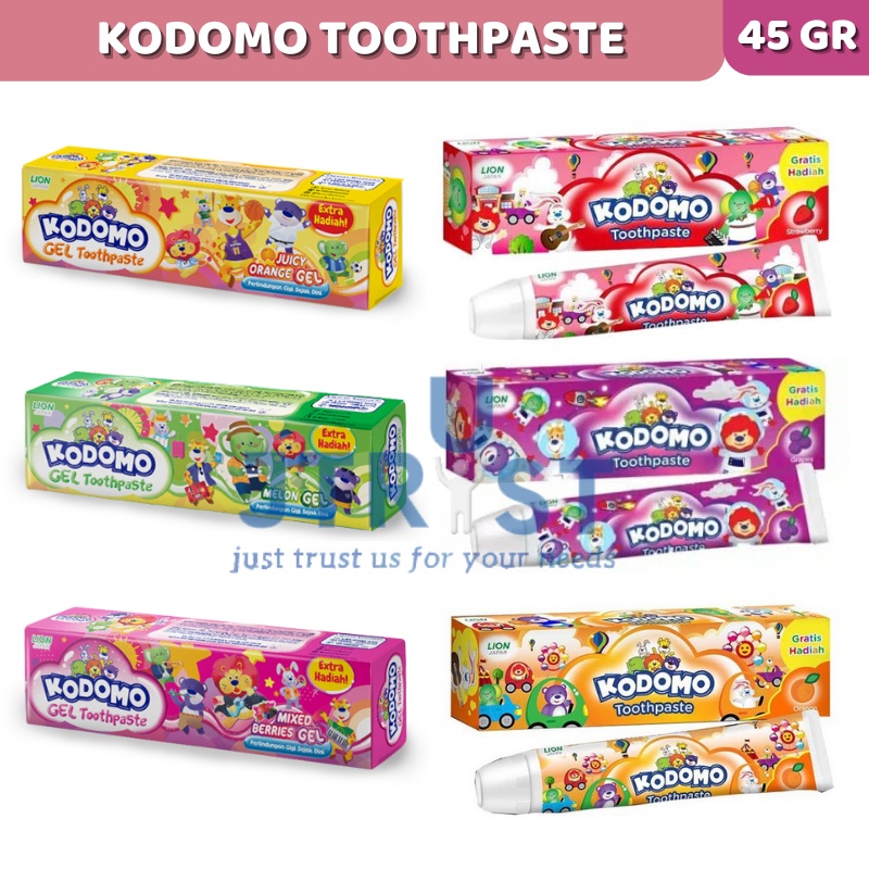Jual Kodomo Toothpaste 45gr (Pasta Gigi Anak) | Shopee Indonesia