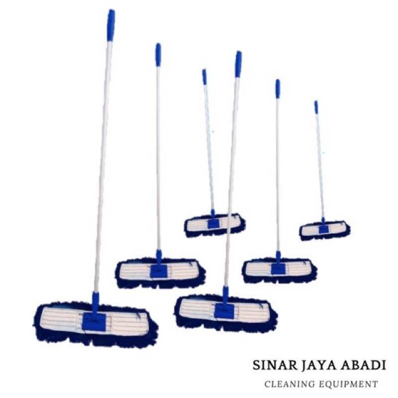 Jual Mop Pel Set Lobby Duster 100 cm Alat Pel Lantai | Shopee Indonesia
