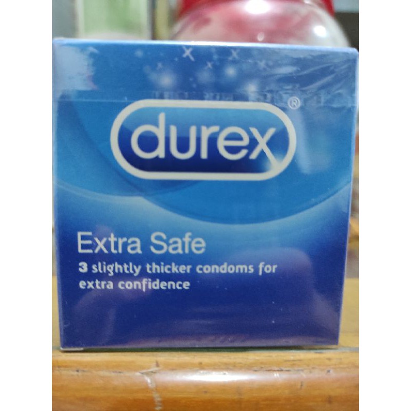 Jual Kondom Durex Extra Safe Isi 3 pcs Indonesia|Shopee Indonesia