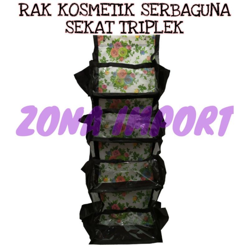 Jual REAL PICTURE!! RAK KOSMETIK GANTUNG ALAS TRIPLEK RAK COSMETICS ...