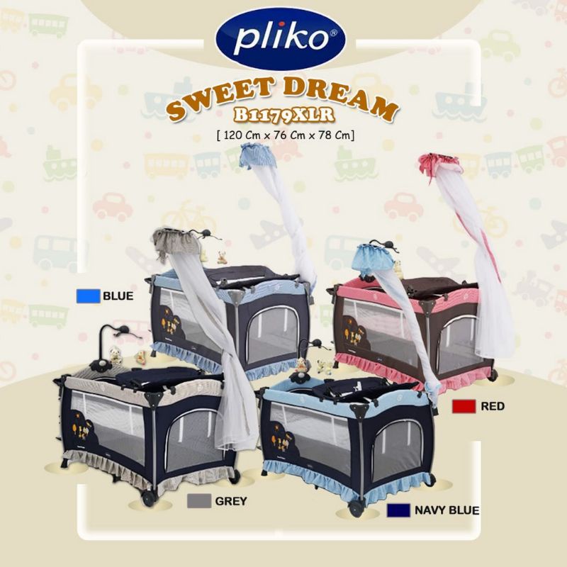 Jual Box Bayi Baby Box Ranjang Bayi Pliko B 1179 XLR Sweet Dream ...