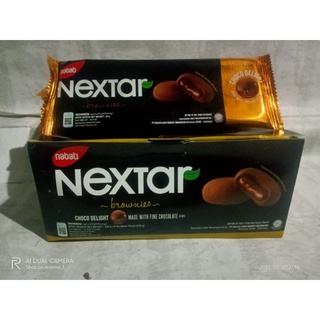 Jual nextar coklat brownies 1 box isi 10 PCs/ nextar coklat nabati 1 ...