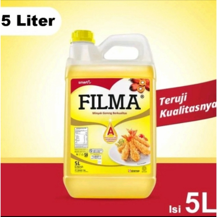 Jual Minyak Goreng Filma 5 Liter Kemasan dirigen dirijen jirigen ...