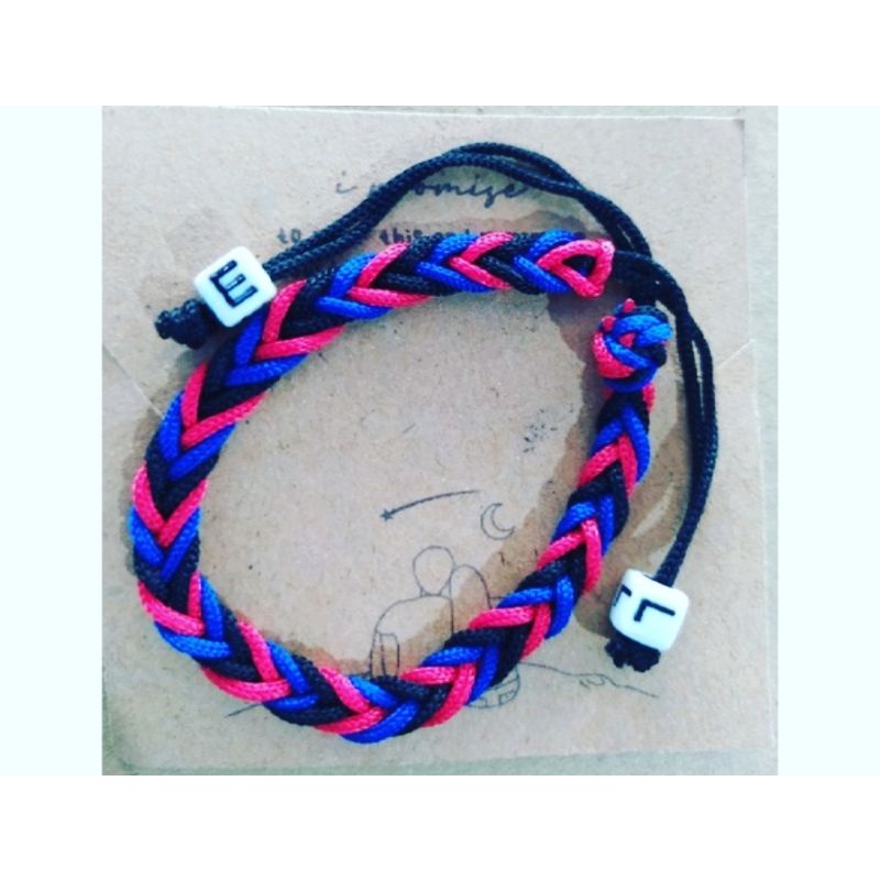 Jual Gelang Rajut Simpel Murah || Chrochet Bracelet || Gelang Handmade ...