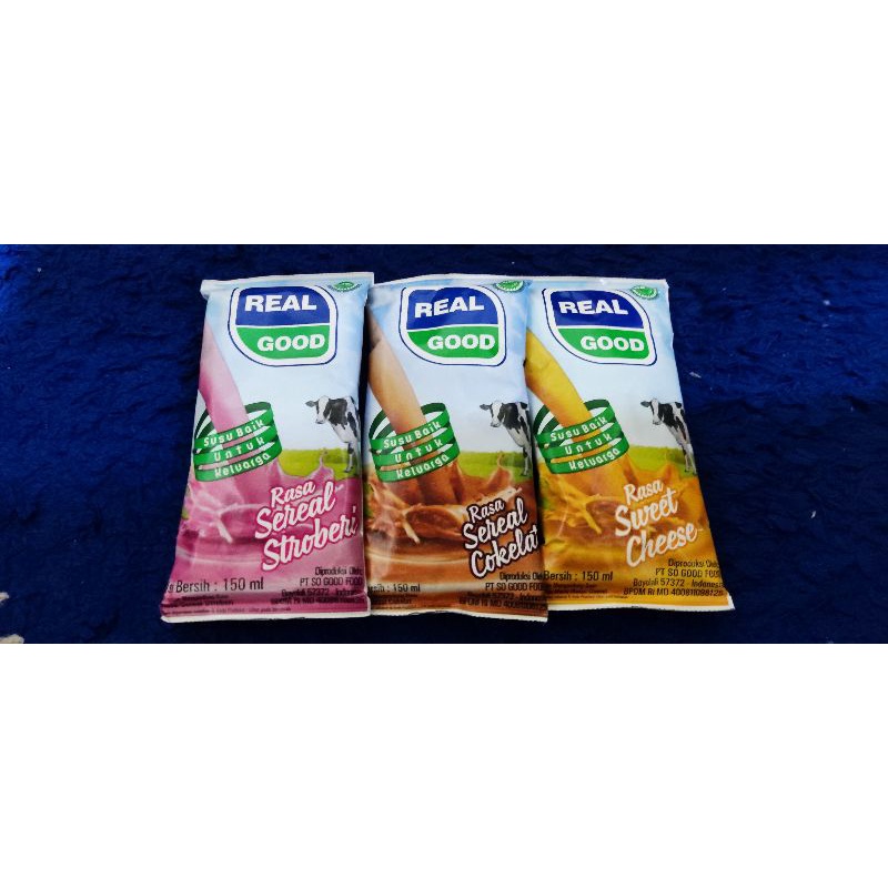 Jual Susu Real Good Uht 150 ml | Shopee Indonesia