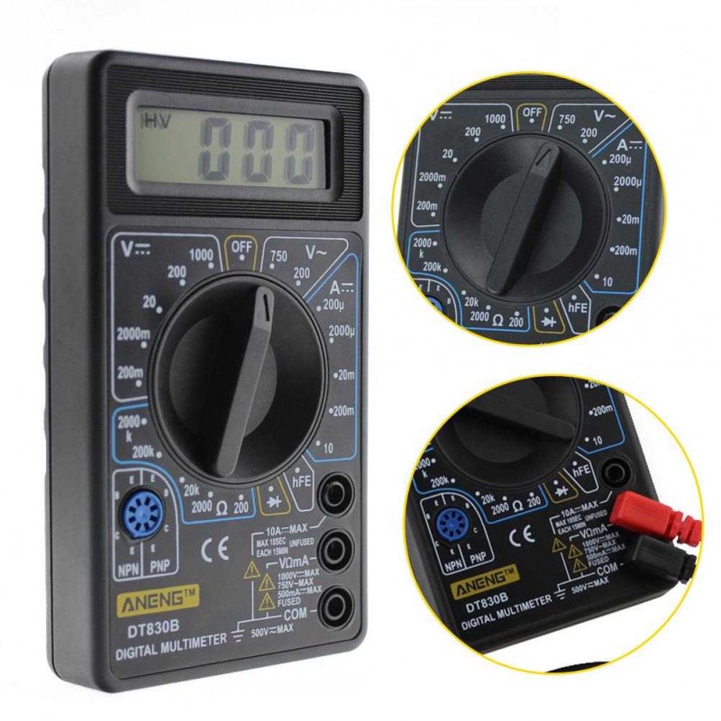 Jual Multimeter Digital DT-830B DT830B - Multitester Multi Meter Tester ...