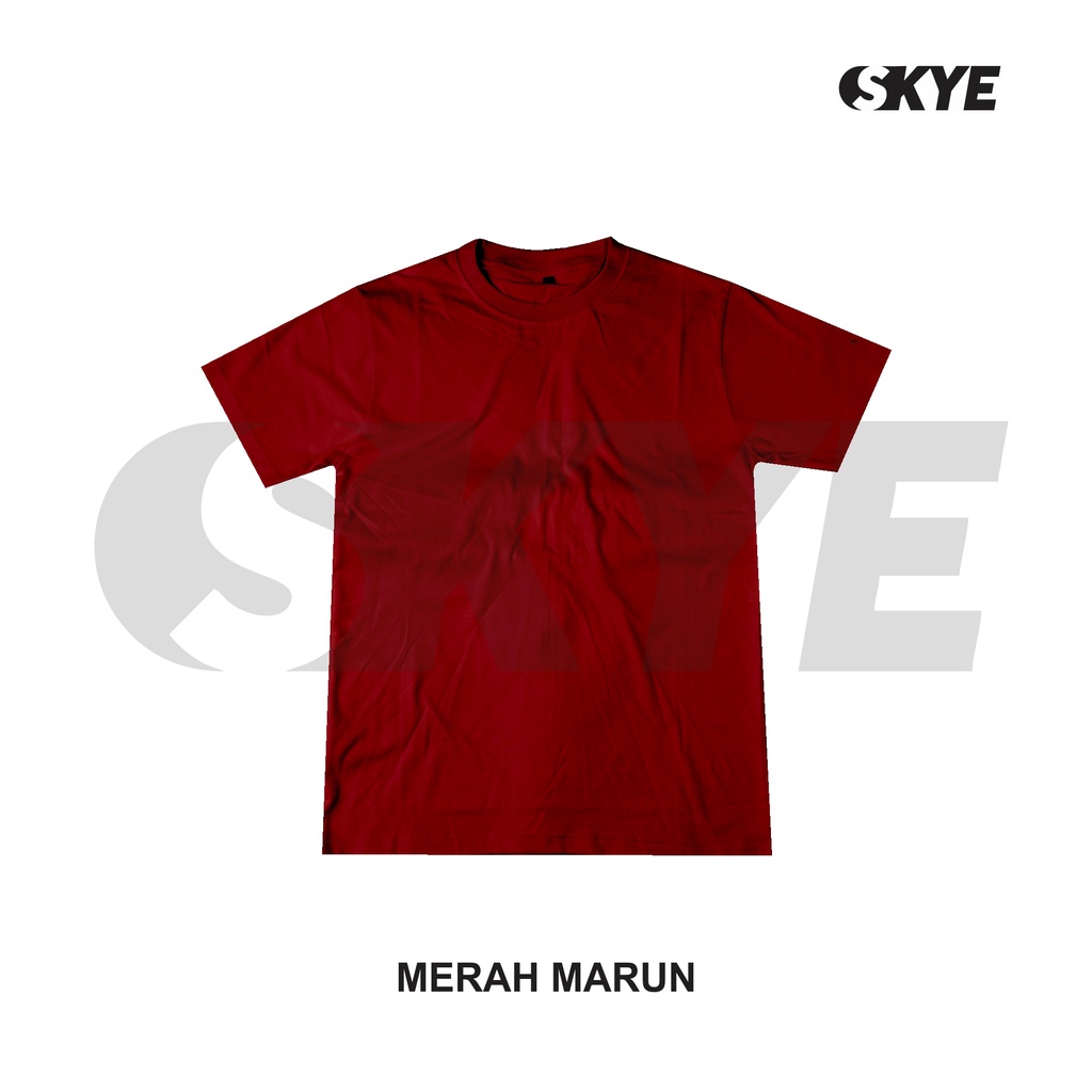 Jual SKYE Kaos Polos Merah Marun Cotton Combed 30s | Shopee Indonesia Jual SKYE Kaos Polos Merah Marun Cotton Combed 30s | Shopee Indonesia