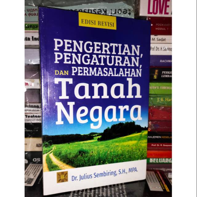 Jual Pengertian pengaturan dan permasalahan Tanah Negara | Shopee Indonesia