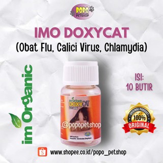 Jual Obat Flu Kucing Calici Virus Chlamydia IMO IMUNOCAT DOXYCAT 10 ...