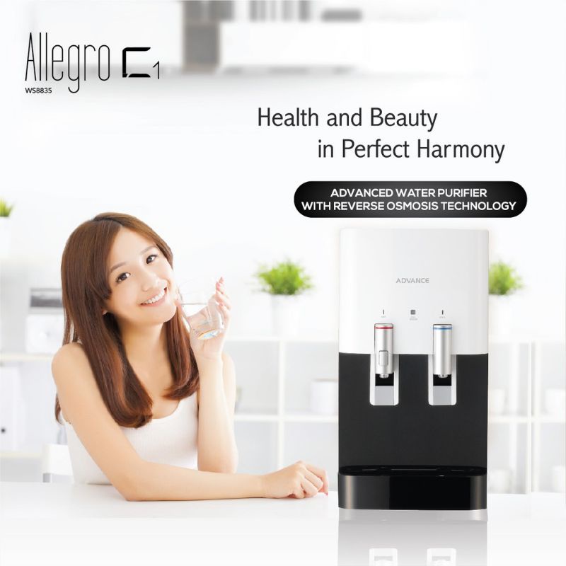 Jual dispenser advance ALLEGRO C1(DISPENSER TANPA GALON) | Shopee Indonesia