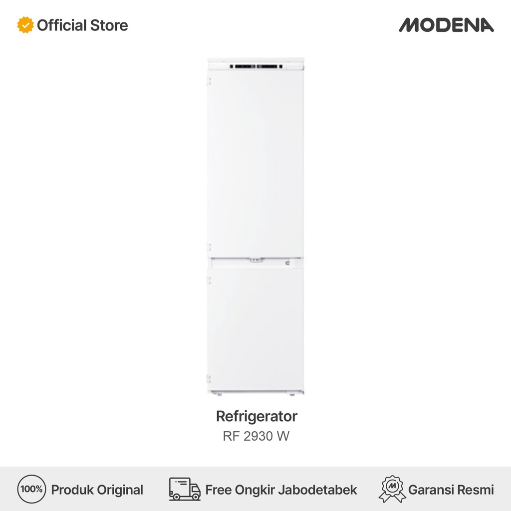 Jual MODENA Built-in Refrigerator - RF 2930 W | Shopee Indonesia