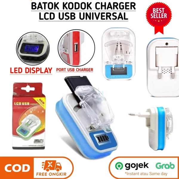 Jual Charger Desktop Kodok Universal LCD USB Charger Kodok Casan Kodok ...