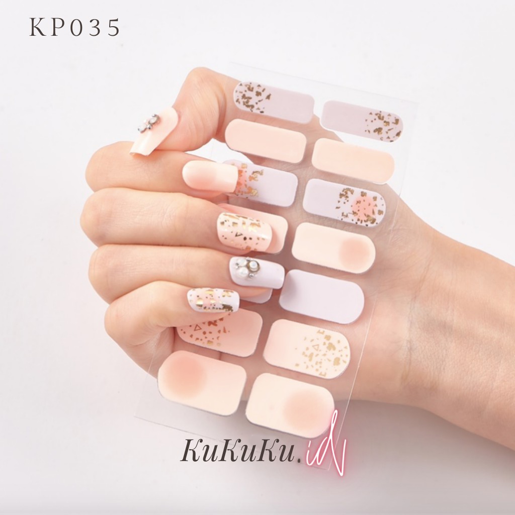 Jual STIKER KUKU / STICKER KUKU / NAIL WRAP [KP035] | Shopee Indonesia