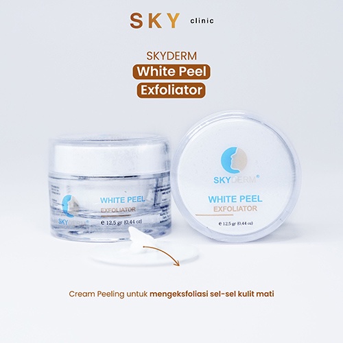 Jual SKYDERM White Peel Exfoliator Indonesia|Shopee Indonesia