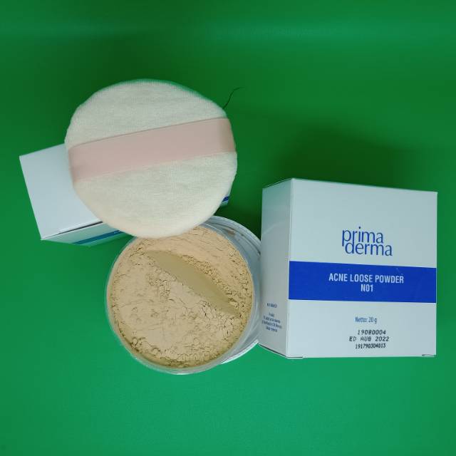 Jual Primaderma Acne Loose Powder N01 | Shopee Indonesia