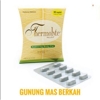 Jual Thermolyte Plus - Isi 30 Kaplet - Untuk Membantu Mengurangi Lemak ...