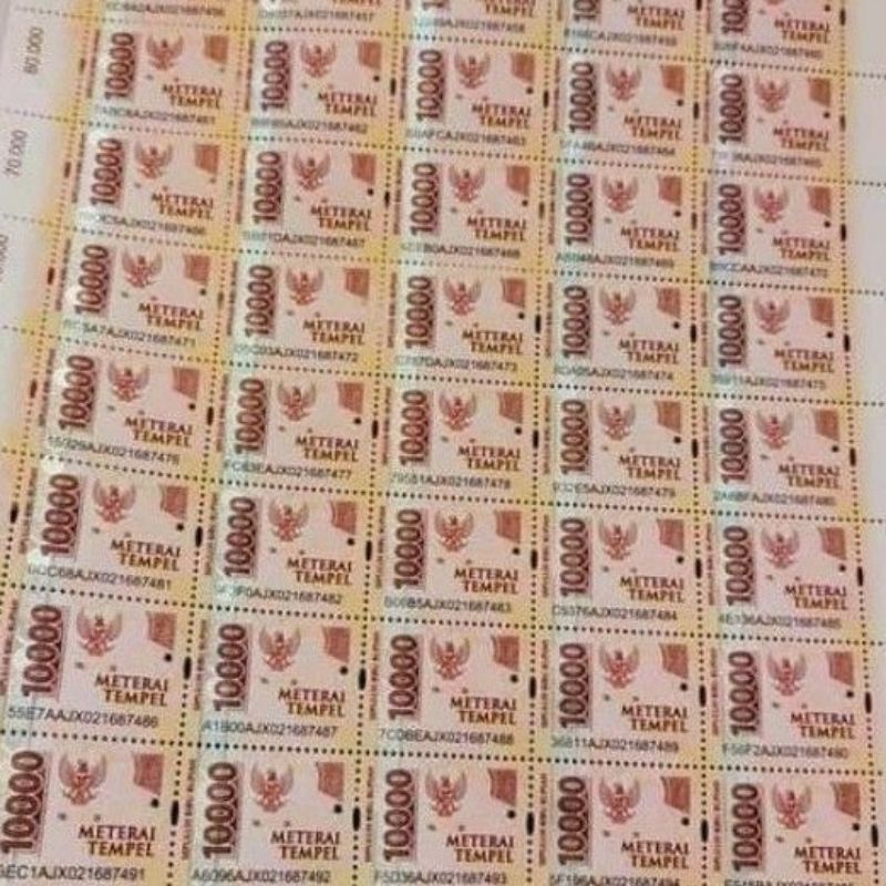 Jual Materai 10.000 | Shopee Indonesia