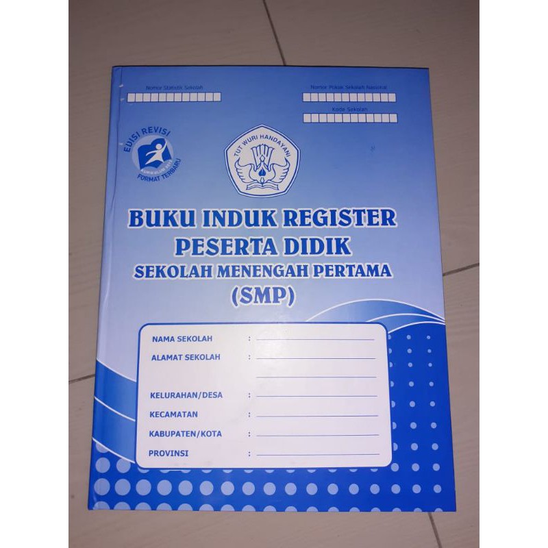 Jual buku induk siswa smp k13 | Shopee Indonesia