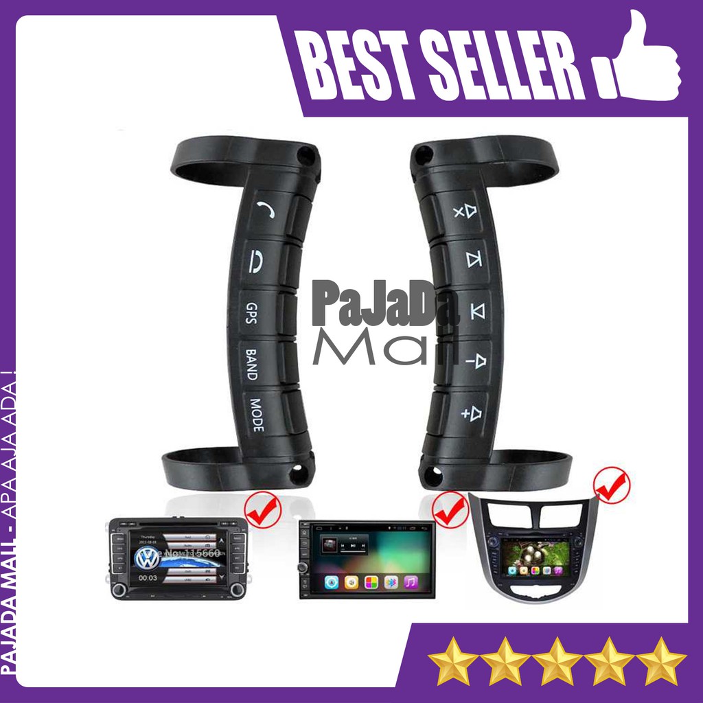 Jual Remote Control Stir Mobil Media Player Bluetooth - Remote Control ...