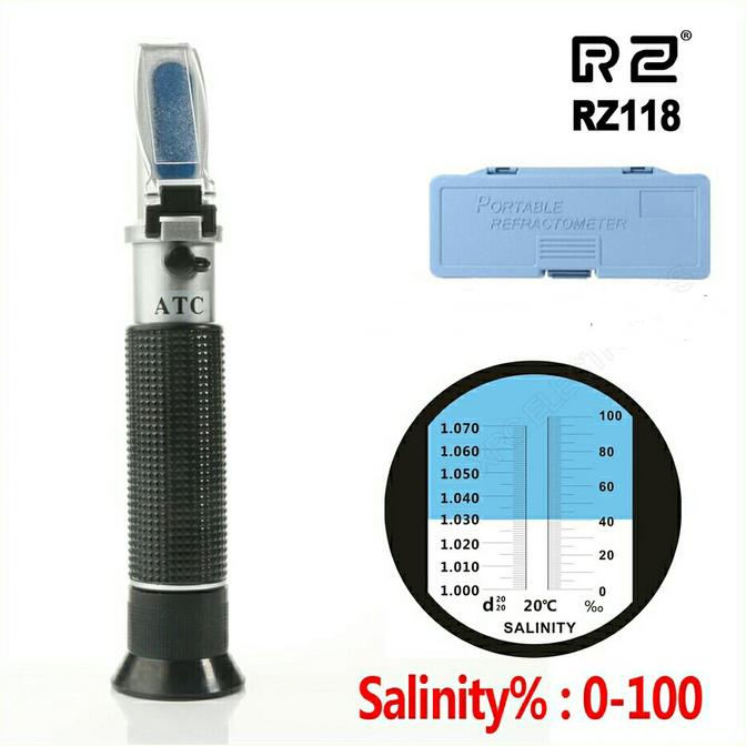 Jual Refractometer Salt Salinity - Refraktometer Ukur Kadar Garam ...