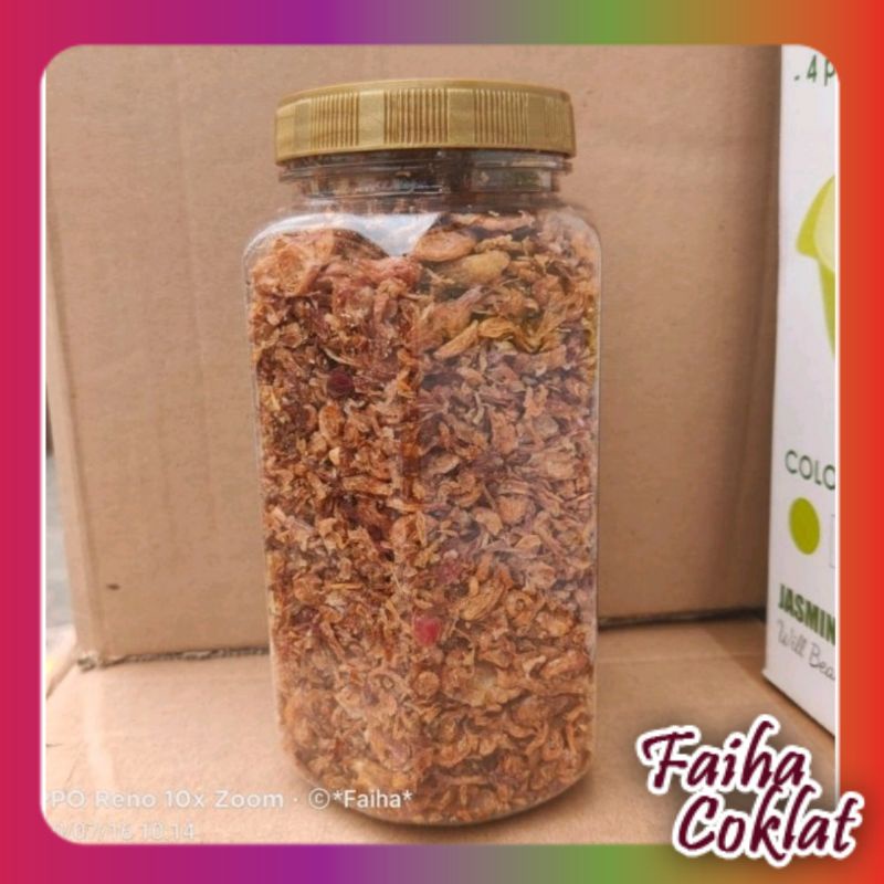 Jual Bawang Goreng Sumenep Bawang Toples Faiha Coklat Bawang Gurih dan Renyah Indonesia|Shopee ...