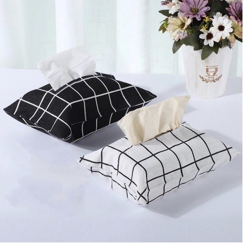 Jual Kotak Tempat Tissue Bahan Kain / Kotak Tisu aesthetic | Shopee ...