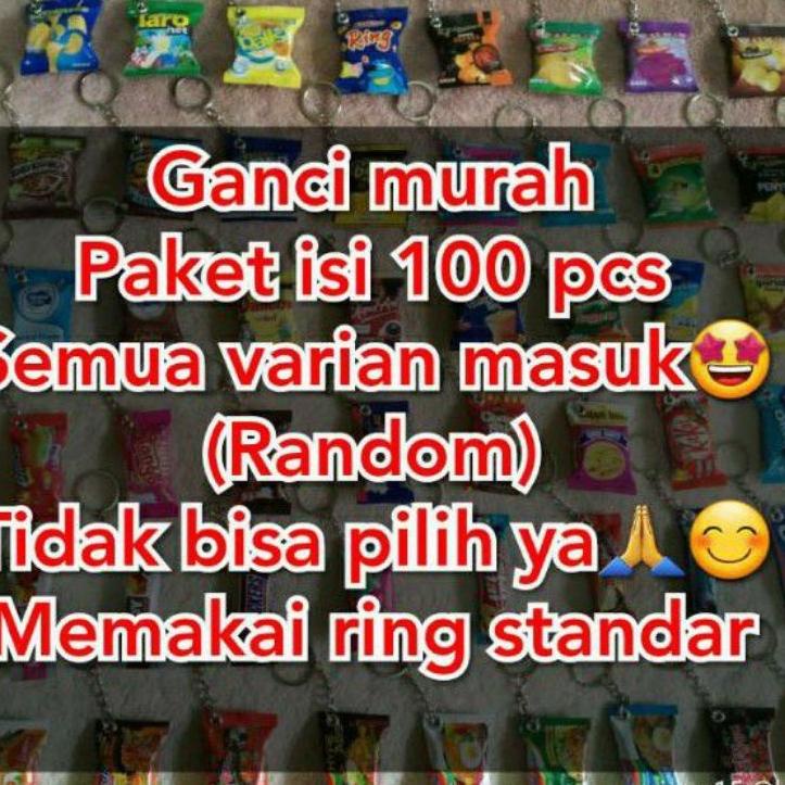 Jual Harga Bersahabat.. Ganci Snack isi 100pcs (1kg muat 200pcs ...