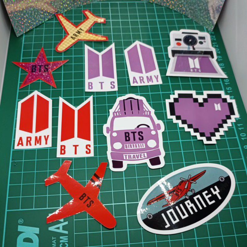 Jual merchbox 5 sticker deco bts | Shopee Indonesia