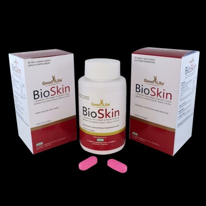 Jual BIOSKIN GOOD LIFE VITAMIN KULIT 30 KAPLET // BIOSKIN VITAMIN ...