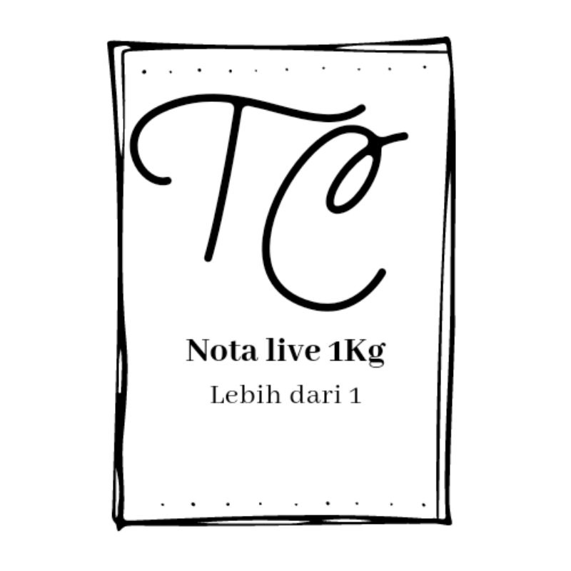 Jual NOTA LIVE 1KG | Shopee Indonesia