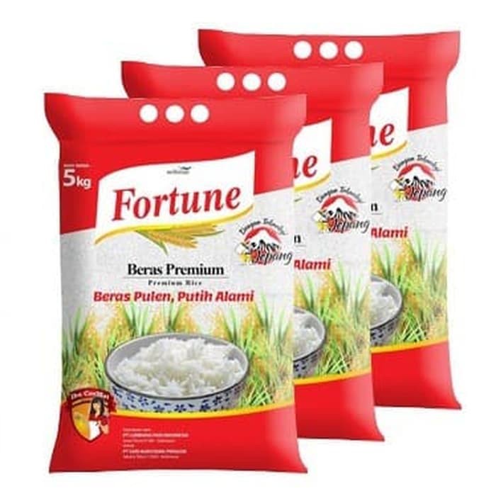 Jual promo Beras fortune 5kg | Shopee Indonesia