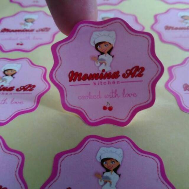 Jual Stiker vinyl cutting custom ukuran 5x7 cm | Shopee Indonesia