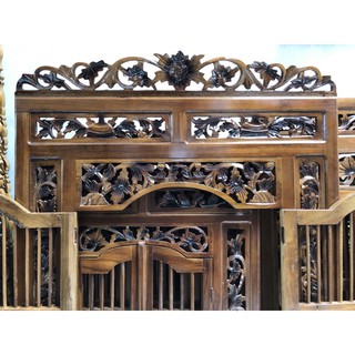 Jual KREPYAK JATI - FIGURA JATI - Krepyak besar jati ukiran - UKURAN ...