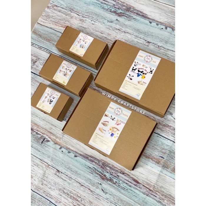 Jual Toys Store - Paket AIR DRY CLAY WIMPY DIY CRAFT KIT Bahan ...