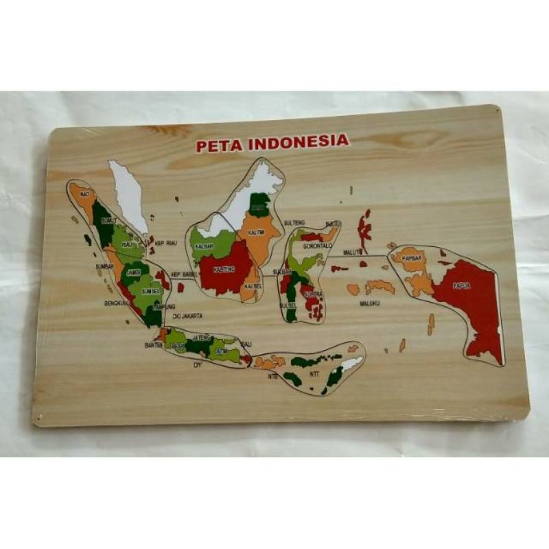 Jual Puzzle Peta Indonesia | Shopee Indonesia