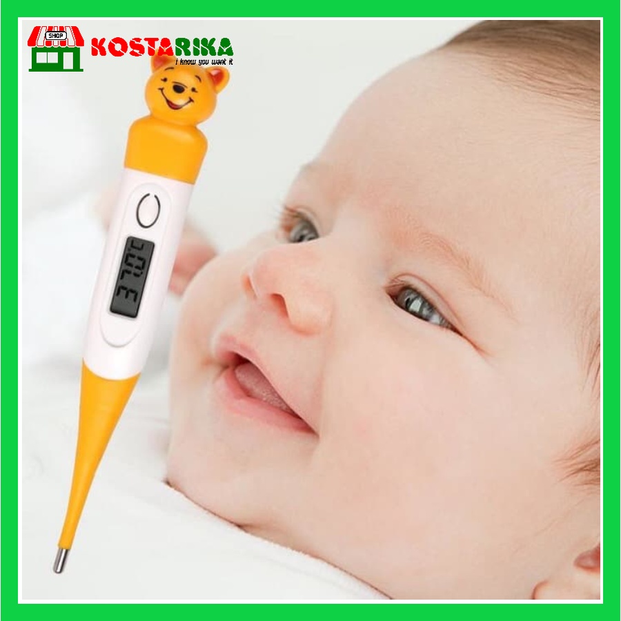 Jual Thermometer Kartun Cartoon Termometer Karakter Anak Bayi Alat ...