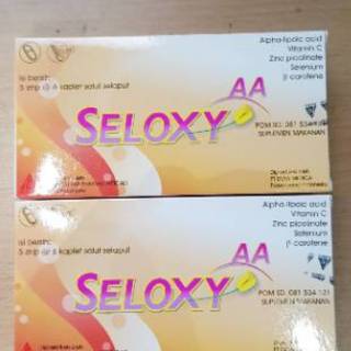 Jual SELOXY AA ANTIOKSIDAN And SKIN SUPPLEMENT 30 kaplet | Shopee Indonesia