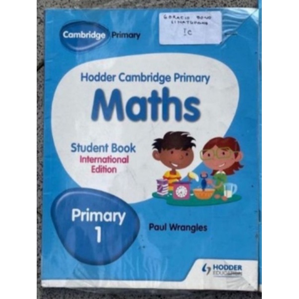 Jual Hodder Cambridge Math Primary 1 student book (Bekas) | Shopee ...