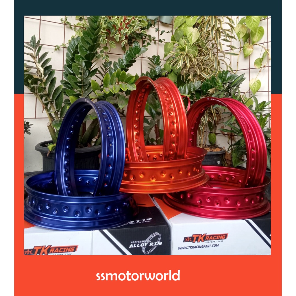 Jual VELG TK RACING SUPERMOTO RING 17 300/350 HOLE 36 - VELG TK RACING ...
