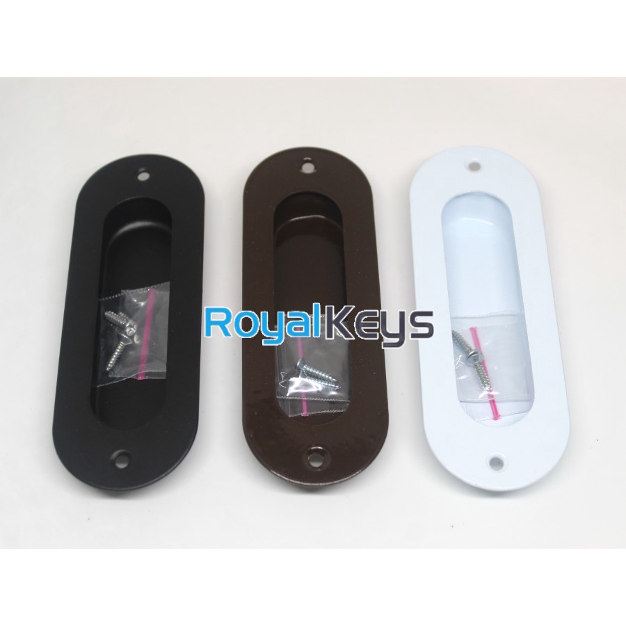 Jual Pull Plate Handle Tanam Pintu Sliding Pintu Geser Oval | Shopee ...