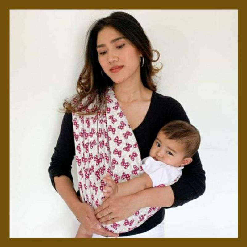 Jual GEOS Zafbaby sz XL (BB 70-80kg) Gendongan Kaos Gendongan Instan ...