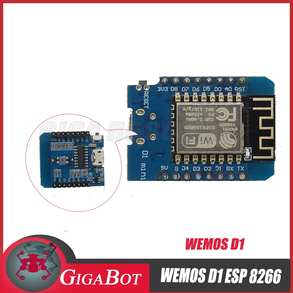 Jual Wemos D1 Mini 4MB LUA Wifi IoT ESP8266 ESP-12 E NodeMCU | Shopee Indonesia