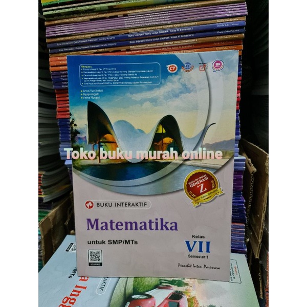 Jual Buku kurikulum merdeka belajar lks pr interaktif matematika kelas vii,7 semester 1 tahun ...