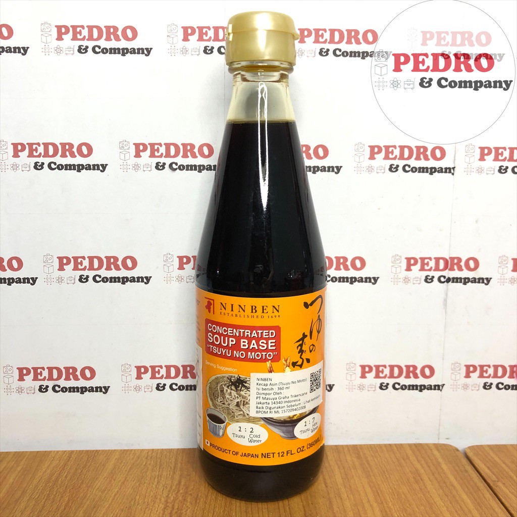 Jual Ninben tsuyu no moto kecap asin 360 ml - kecap jepang | Shopee ...