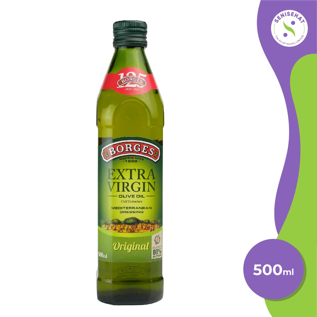 Jual Borges Extra Virgin Olive Oil 500 ml | Shopee Indonesia