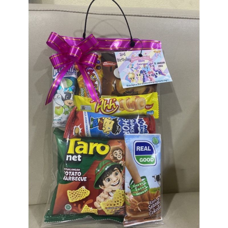 Jual PAKET BINGKISAN SNACK ULTAH ULANG TAHUN ANAK MURAH PREMIUM ...