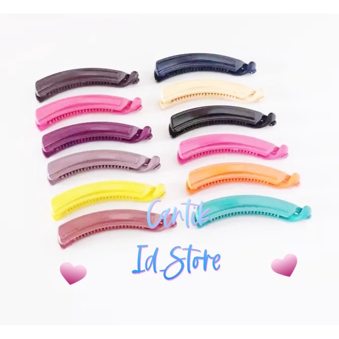 Jual Jepit Rambut PISANG / Jepitan Ponytail / Jepit Korea Salon Bentuk ...