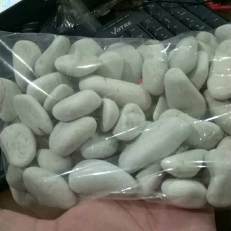 Jual batu koral putih 1 kg, batu taman putih, batu aquarium putih ...