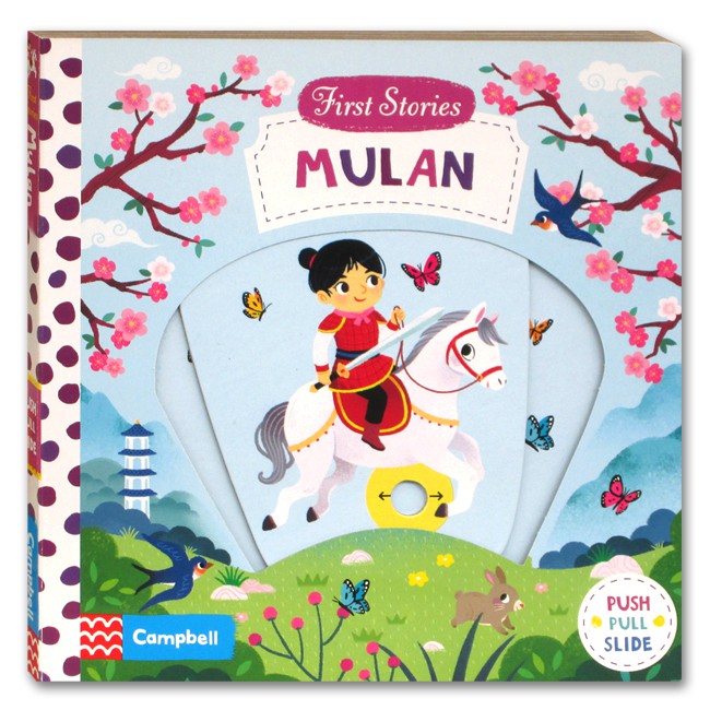 Jual First Stories Mulan - Push Pull Slide Board Book (KD) | Shopee ...
