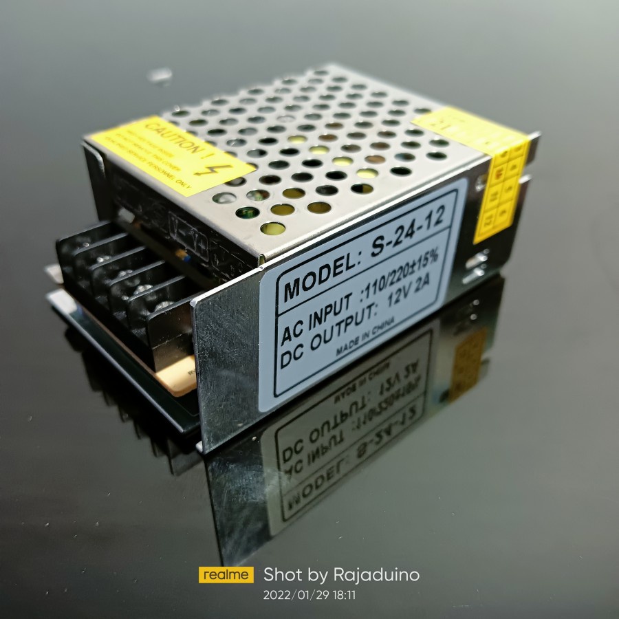 Jual Power Supply 12V 2A Switching PSU SMPS Adaptor jaring tawon ...